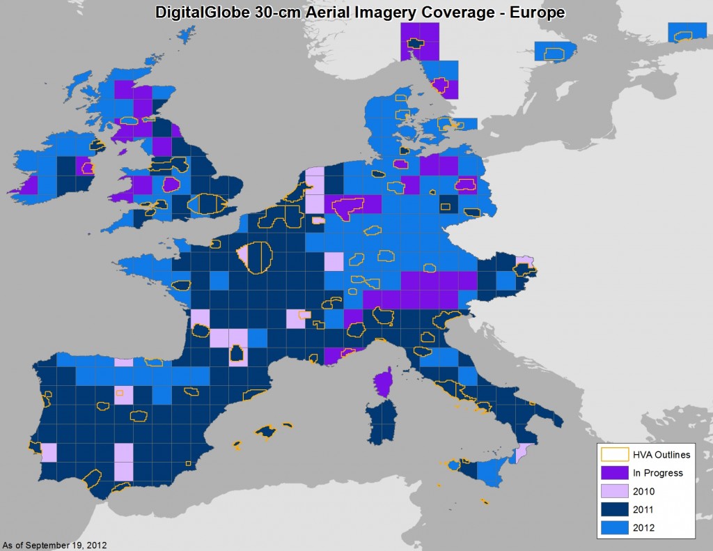 Update on DigitalGlobe’s Precision Aerial Imagery Program