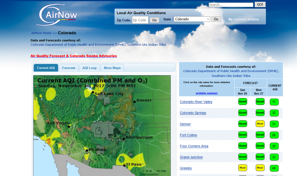 Mapping For Good – December 2017 – AirNow - Apollo Mapping