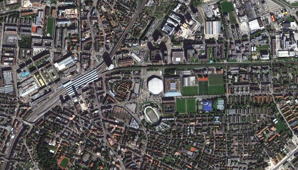 The Pléiades 1 – SPOT 6/7 Stadium of the Month – Hallenstadion - Apollo ...