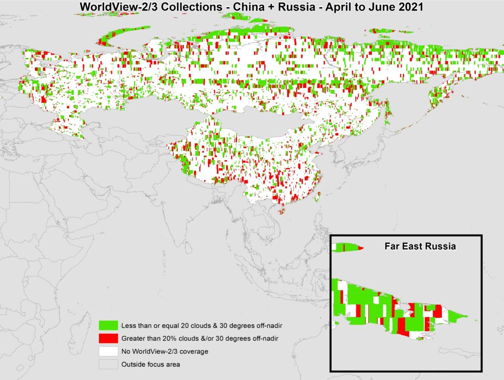 High-Resolution Imagery Collections – WorldView-2/3 – China and Russia ...