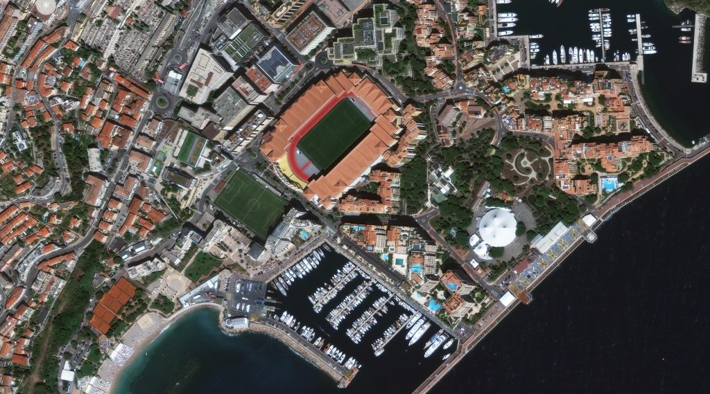 30-cm Color WorldView-3/4 Image of the Month – Stade Louis II, Monaco ...
