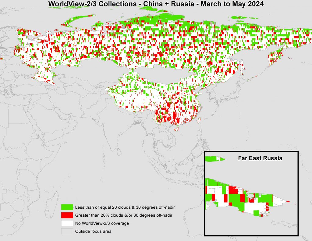 High-Resolution Imagery Collections – WorldView-2/3 – China and Russia ...